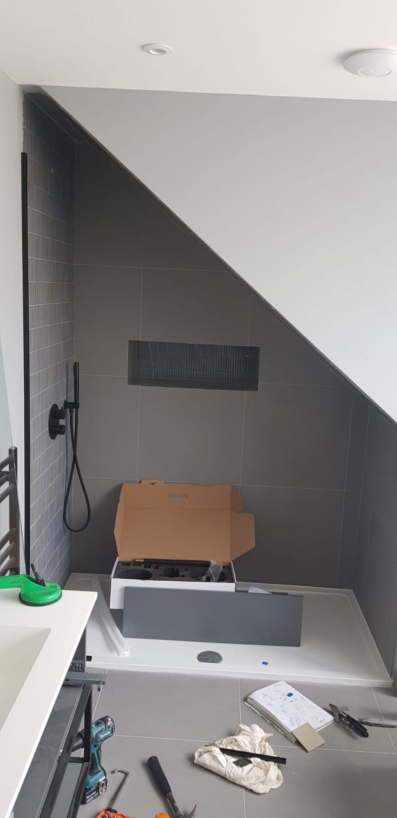 Bespoke Loft Shower Glass Door South East London